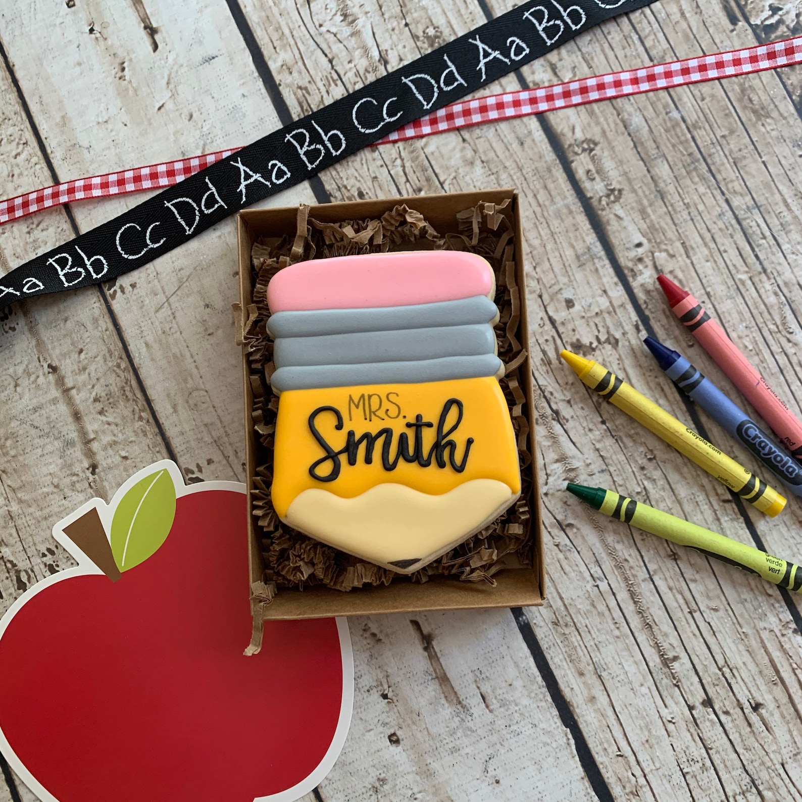 Back to School Cookies Teacher Cookies Teacher | Etsy