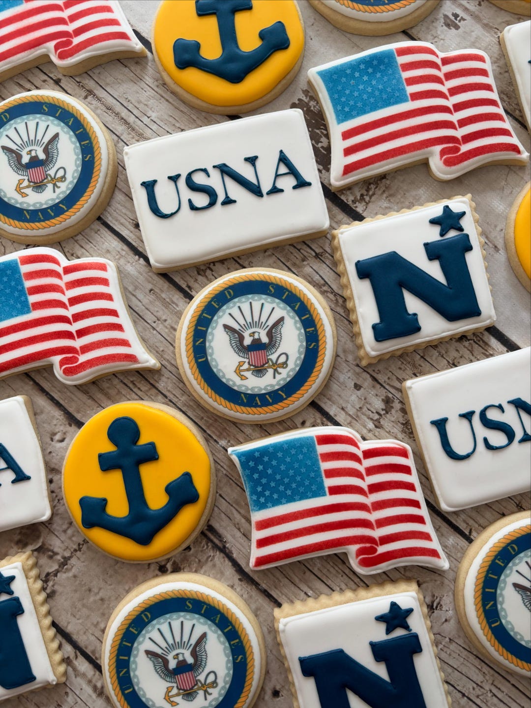 United States Navy Cookies | Navy Graduation Cookies | Military ...