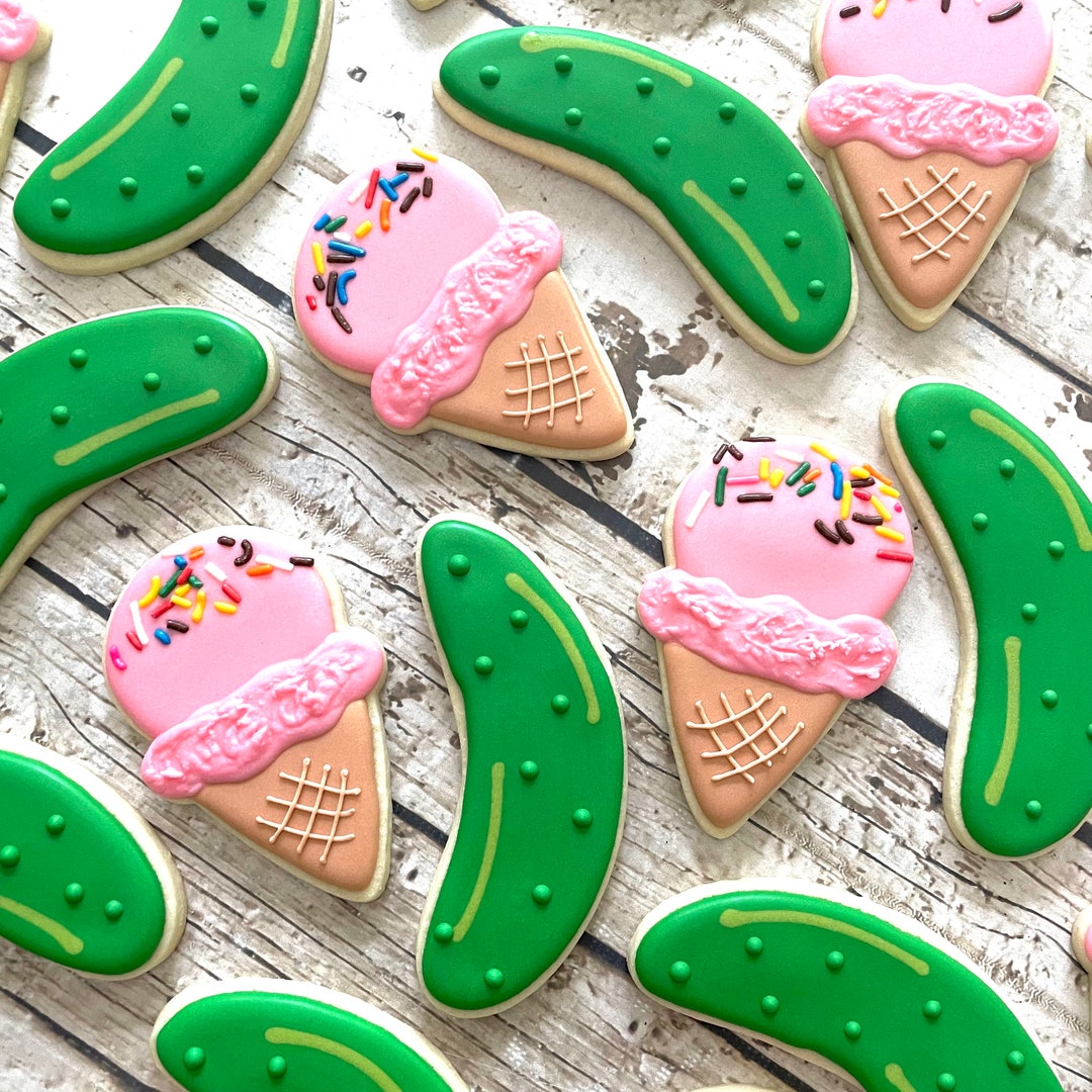 Pregnancy Gift Cookies | Pregnancy Cookies | Ice Cream and Pickles ...