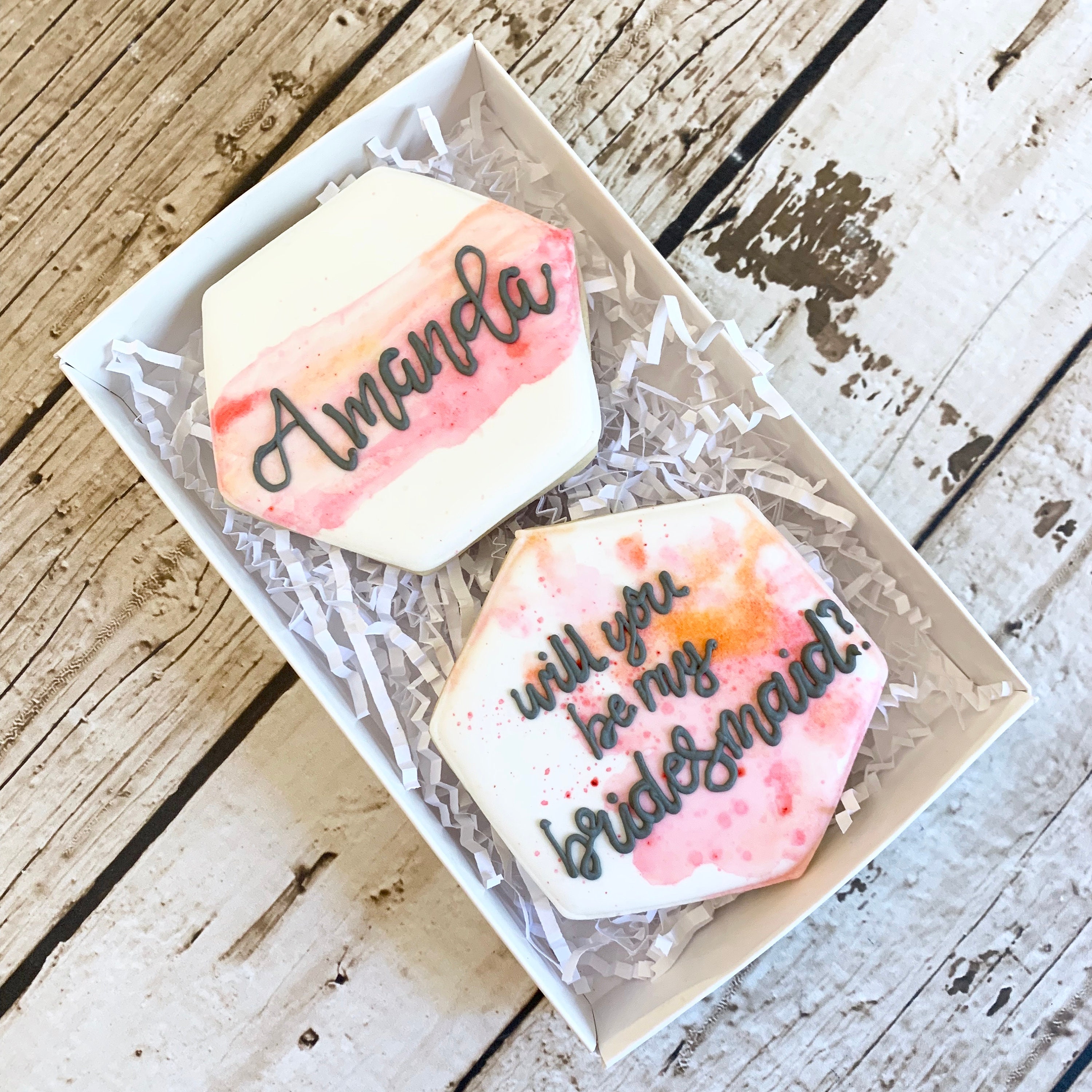 Bridesmaid Proposal Cookies Bridesmaid Proposal Gift | Etsy