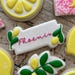 Mediterranean Tile and Lemon Cookies | Amalfi Coast | Pink Tile Cookies ...