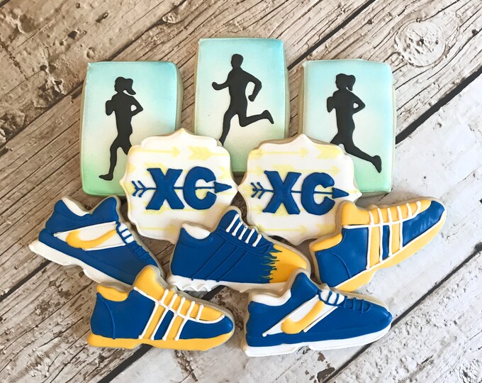 Cross Country Cookies | Cross Country Party | Cross Country | Cross ...
