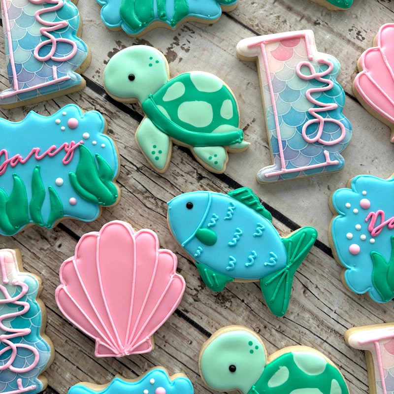 Ocean Cookies - Etsy