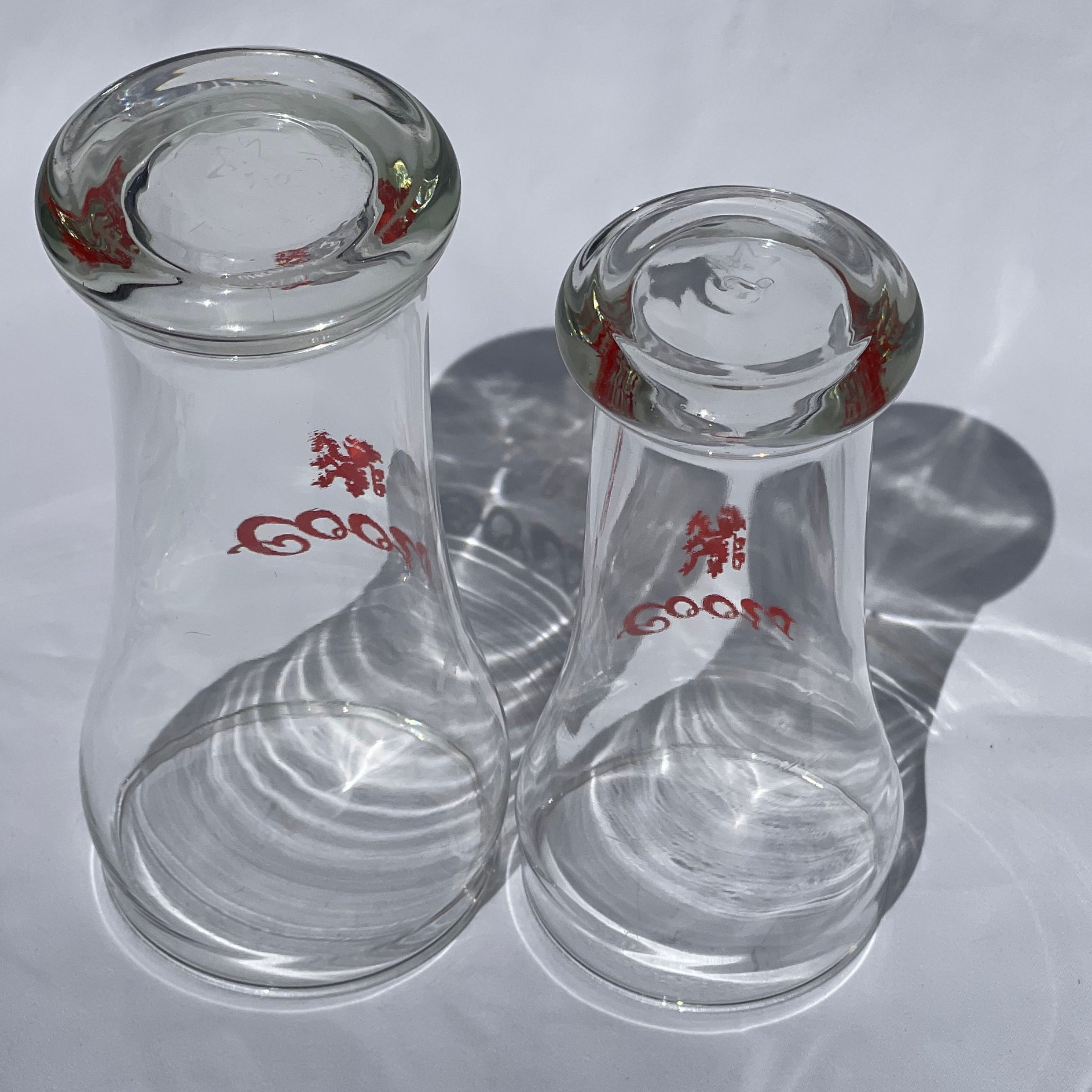 Coors Beer Glasses Two Sizes Etsy