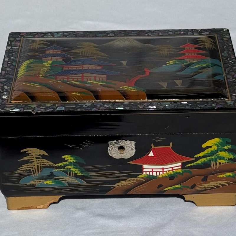 Asian Jewelry Box - Etsy