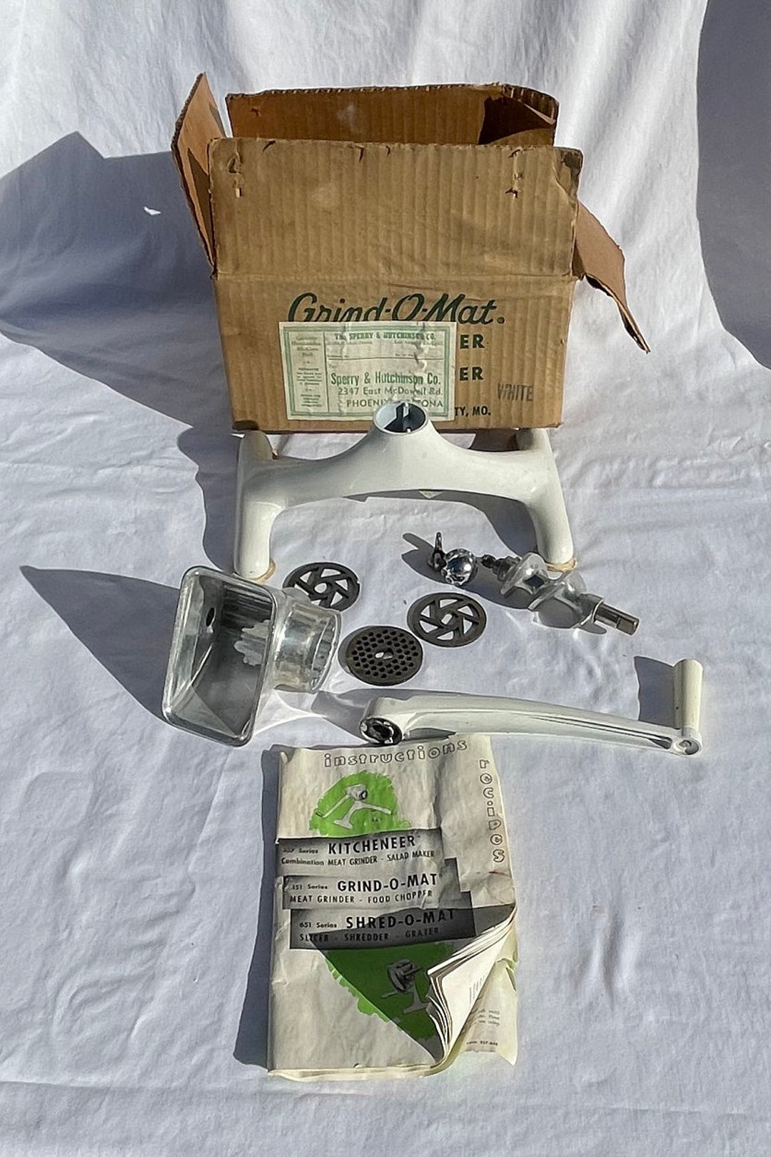 Grind-o-mat by Rival, Meat Grinder / Food Chopper - Etsy