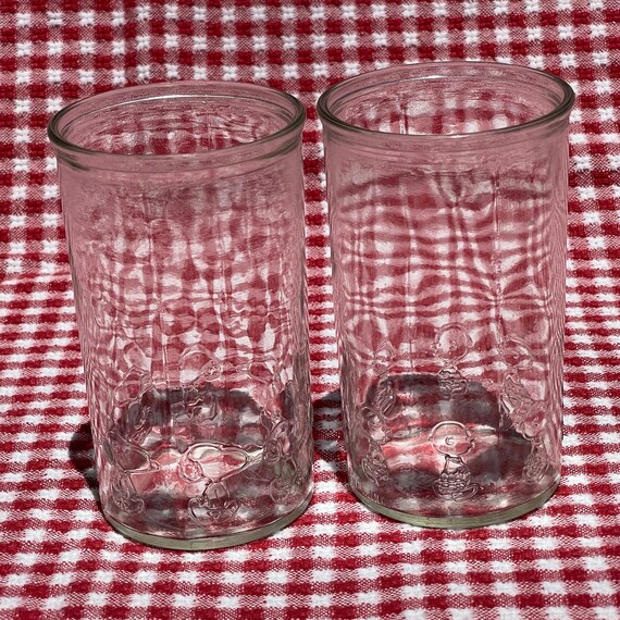 Snoopy & Charlie Brown Smucker's Jelly Glasses | Etsy