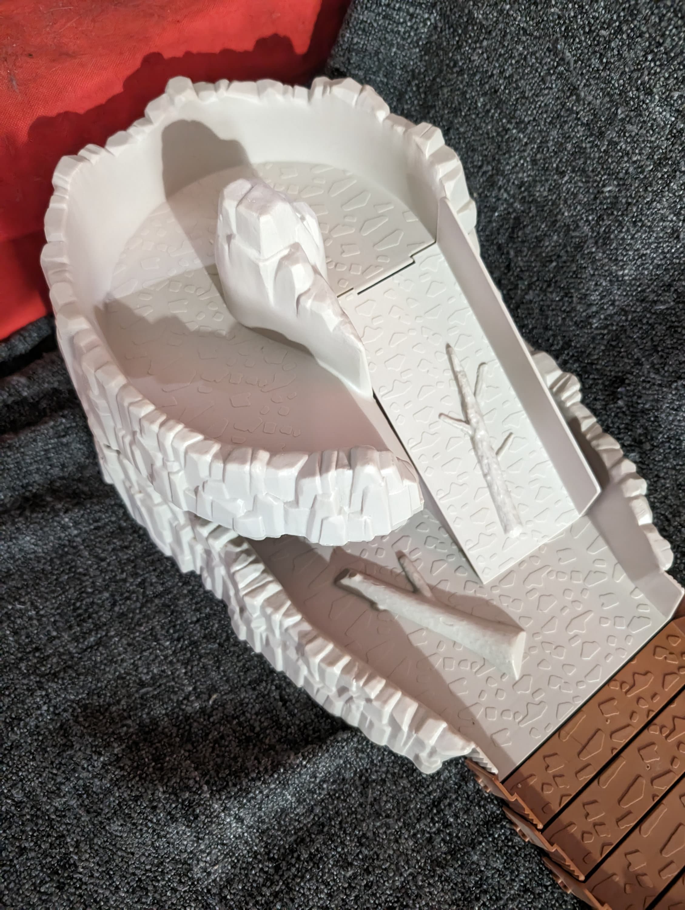 Vintage Schaper Stomper Wild Canyon Set 1983 4x4 Road Rod Playset Track ...