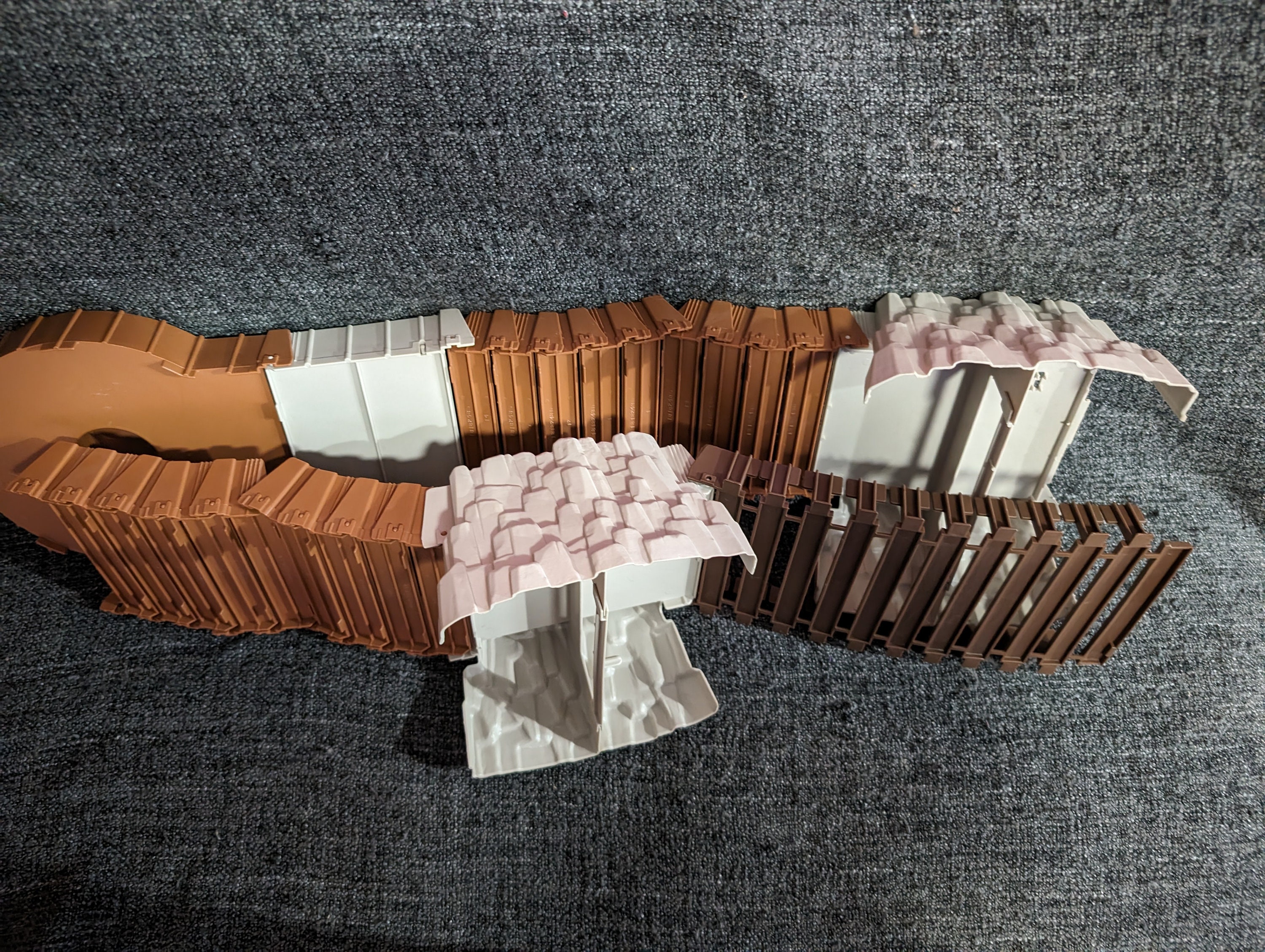 Vintage Schaper Stomper Wild Canyon Set 1983 4x4 Road Rod Playset Track ...