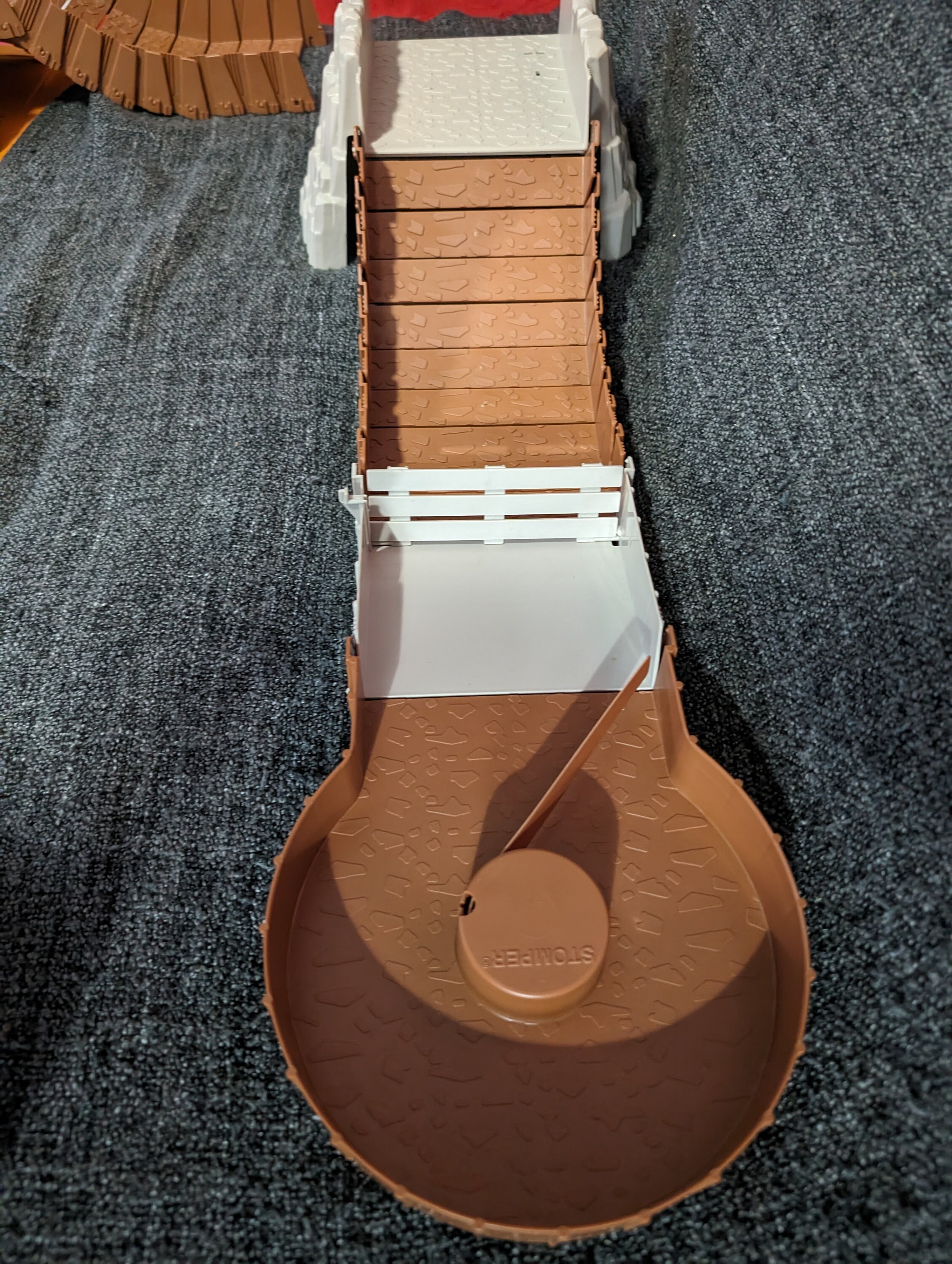 Vintage Schaper Stomper Wild Canyon Set 1983 4x4 Road Rod Playset Track ...