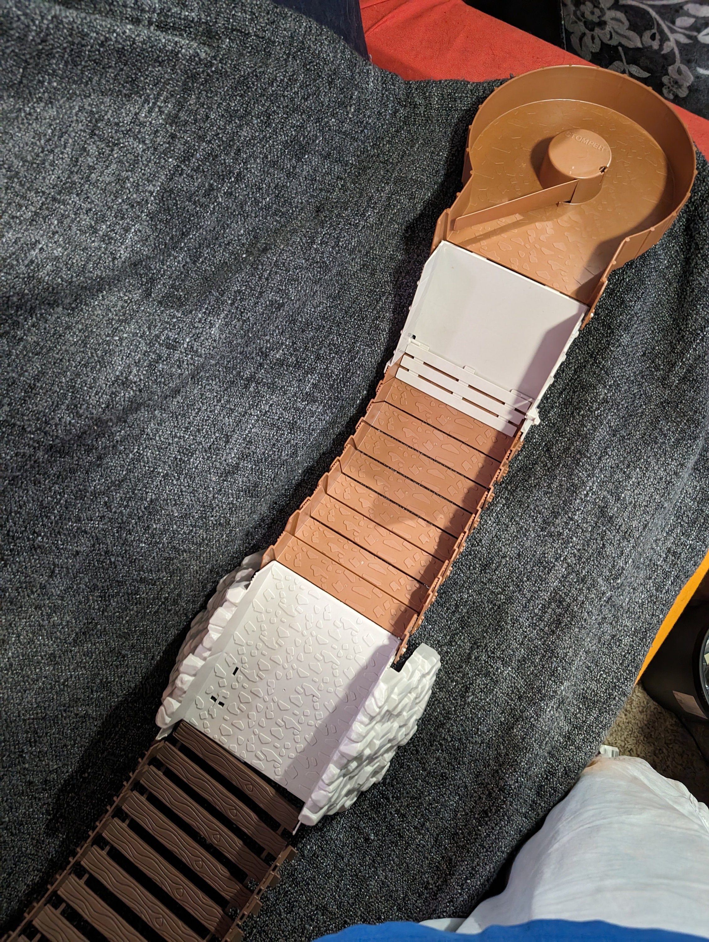 Vintage Schaper Stomper Wild Canyon Set 1983 4x4 Road Rod Playset Track ...