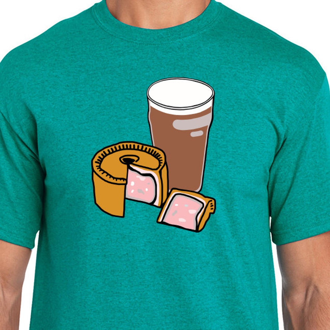 Pork Pie & a Pint 100% Cotton T-shirt Unisex - Etsy
