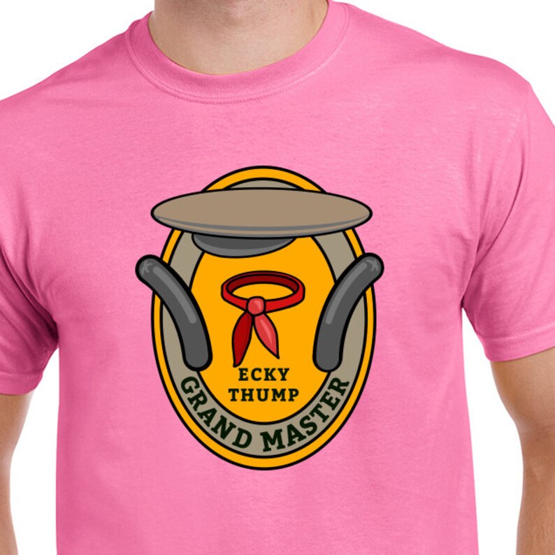 Classic Childrens TV the Goodies Ecky Thump Grand Master 100% Cotton T ...