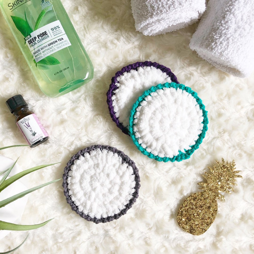 Reusuable Facial Rounds - Crafty Facial Rounds - Crochet Facial Rounds ...