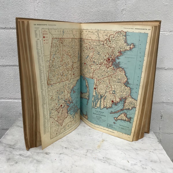 Atlas Book - Etsy