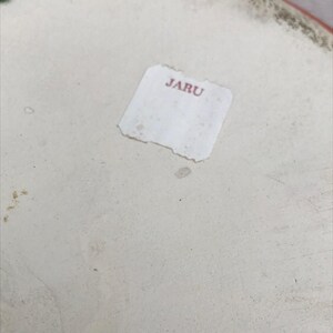 NOT Free SHIPPING - Rare 1980's Designer JARU Large Pottery Glazed Vase ...