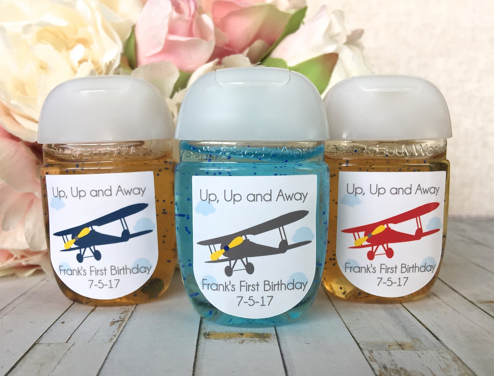 Airplane Baby Shower Favor Label Airplane Birthday Party - Etsy