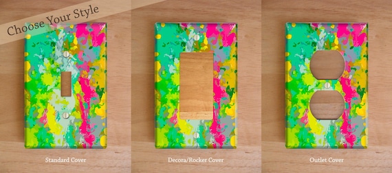 Wildflowers Vinyl Light Switch and Outlet Covers - Etsy