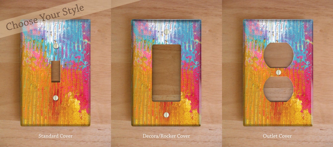 Fire in the Sky Vinyl Light Switch and Outlet Covers - Etsy