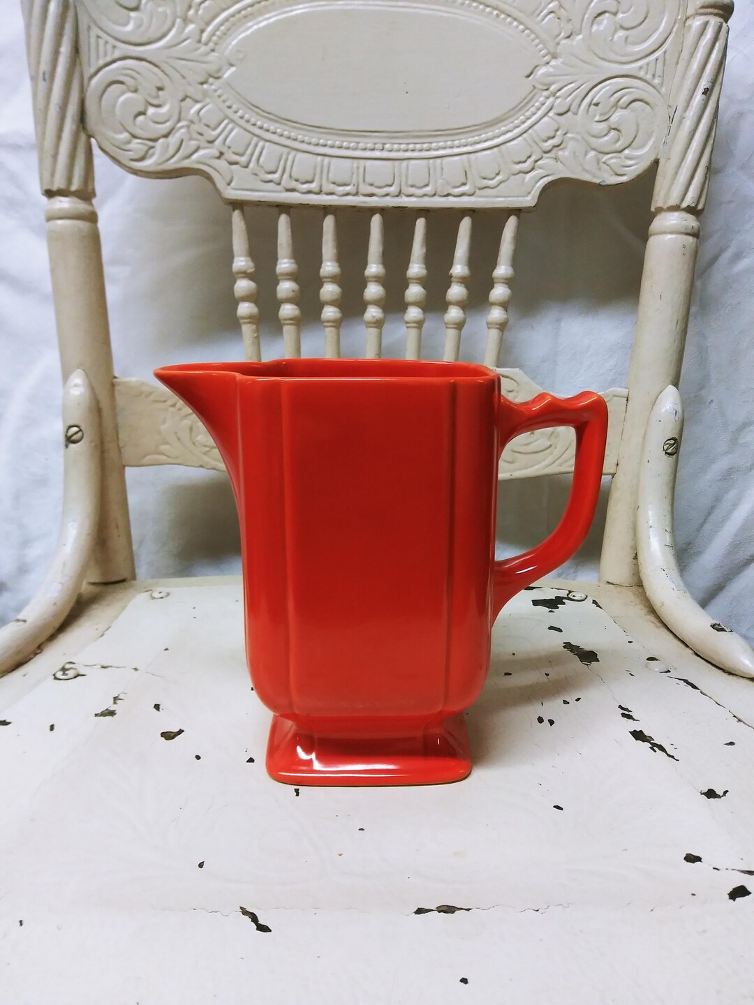 Fiesta Riviera Batter Jug in Original Red Glaze - Etsy