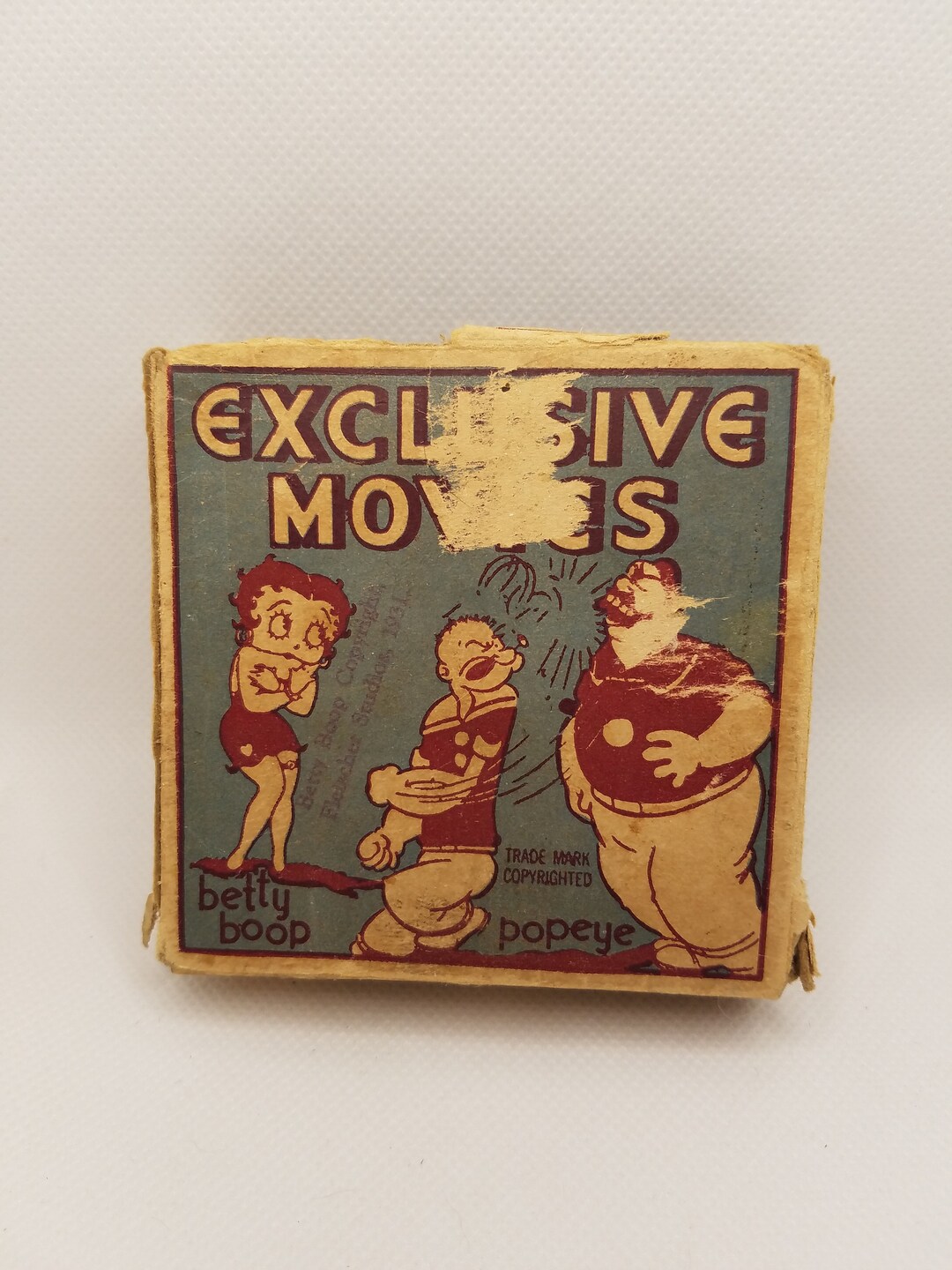 Vintage "exclusive Movies" 8MM Popeye & Betty Boop Film Roll in Box - Etsy