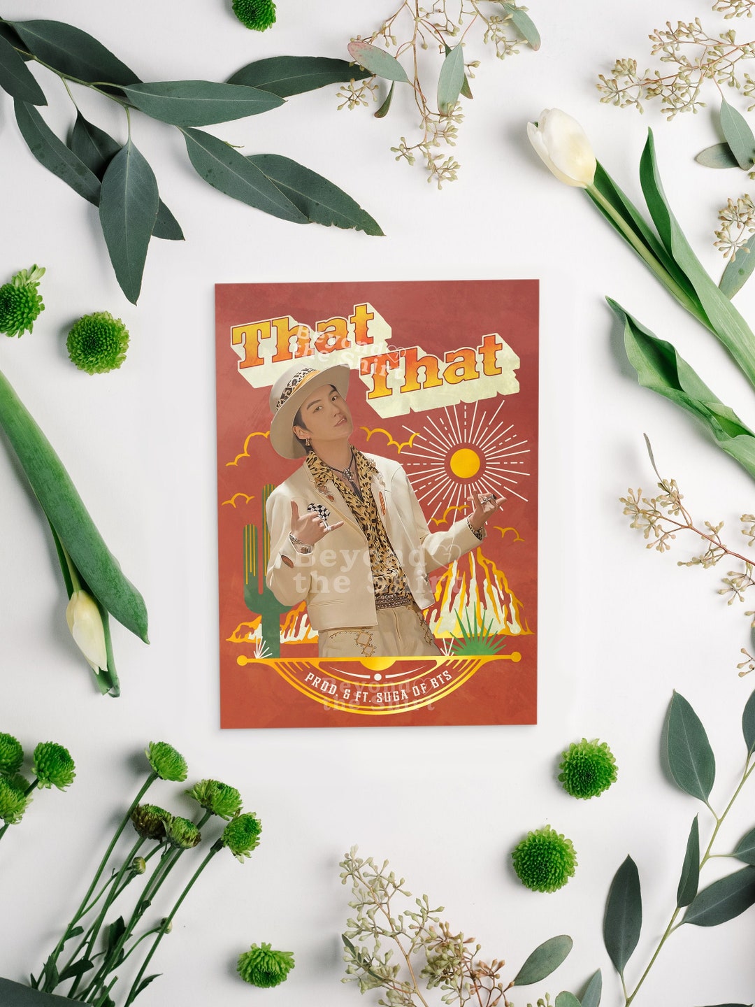 Kpop Gold Foil Print 5 X 7 , Kpop, Kpop Decal, Kpop Accessories, Kpop ...