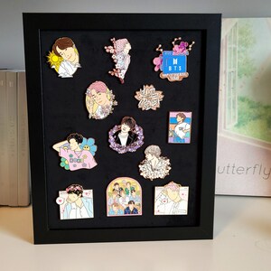 8 X 10" and 11 X 14 Table Top Enamel Pin Display Frame | No Punctures ...