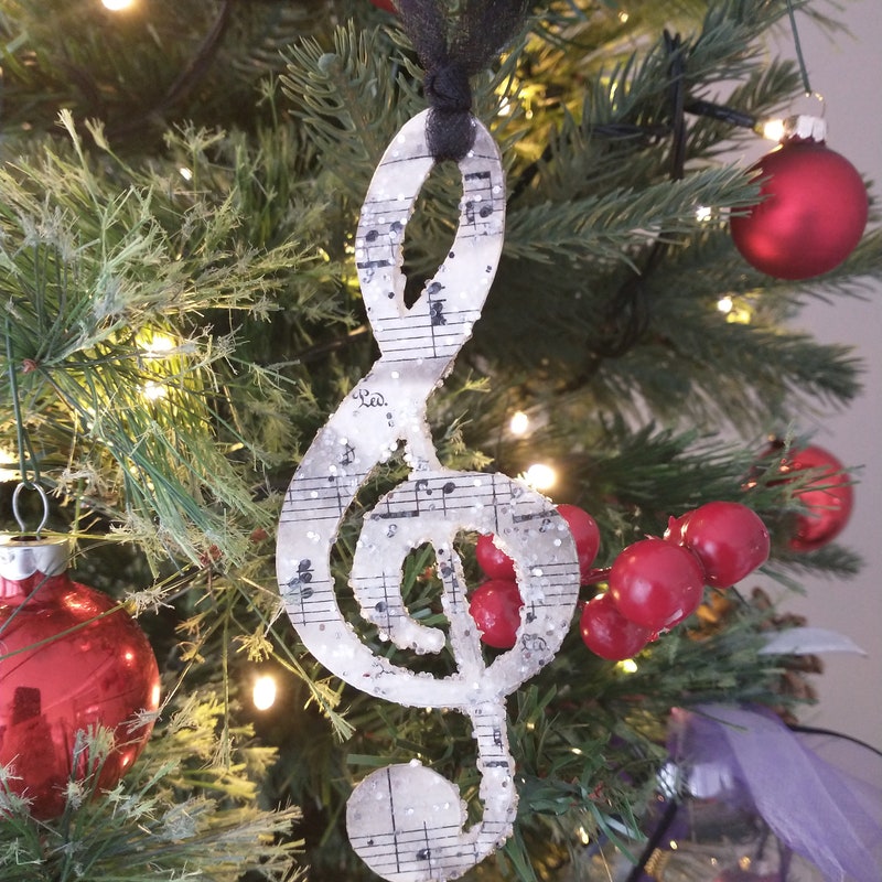 Music Ornament - Etsy