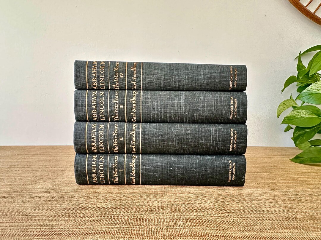 Abraham Lincoln: the War Years — 4 Volume Hardcover Set by Carl ...