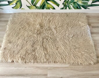 Vintage Flokati Rug Karamichos Super Quality Flokati 100% Pure Virgin ...