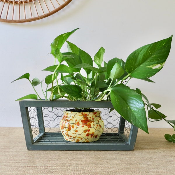 Wire Planter - Etsy