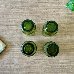 Vintage Libbey Meadow Green Floral Water Glasses - Set of 4 - Etsy