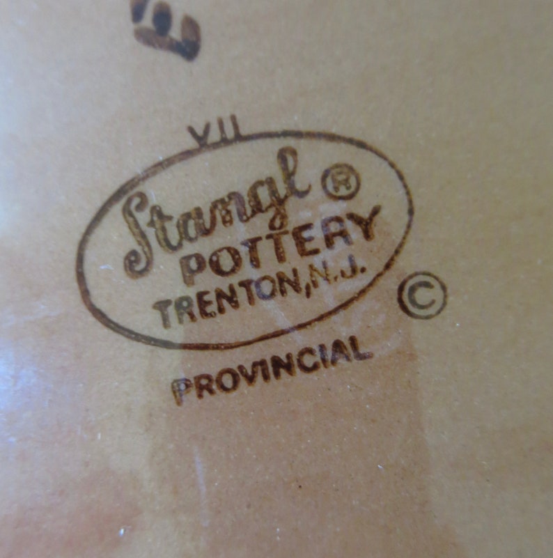 Vintage Stangl Pottery Provincial Serving Tray Stangl | Etsy