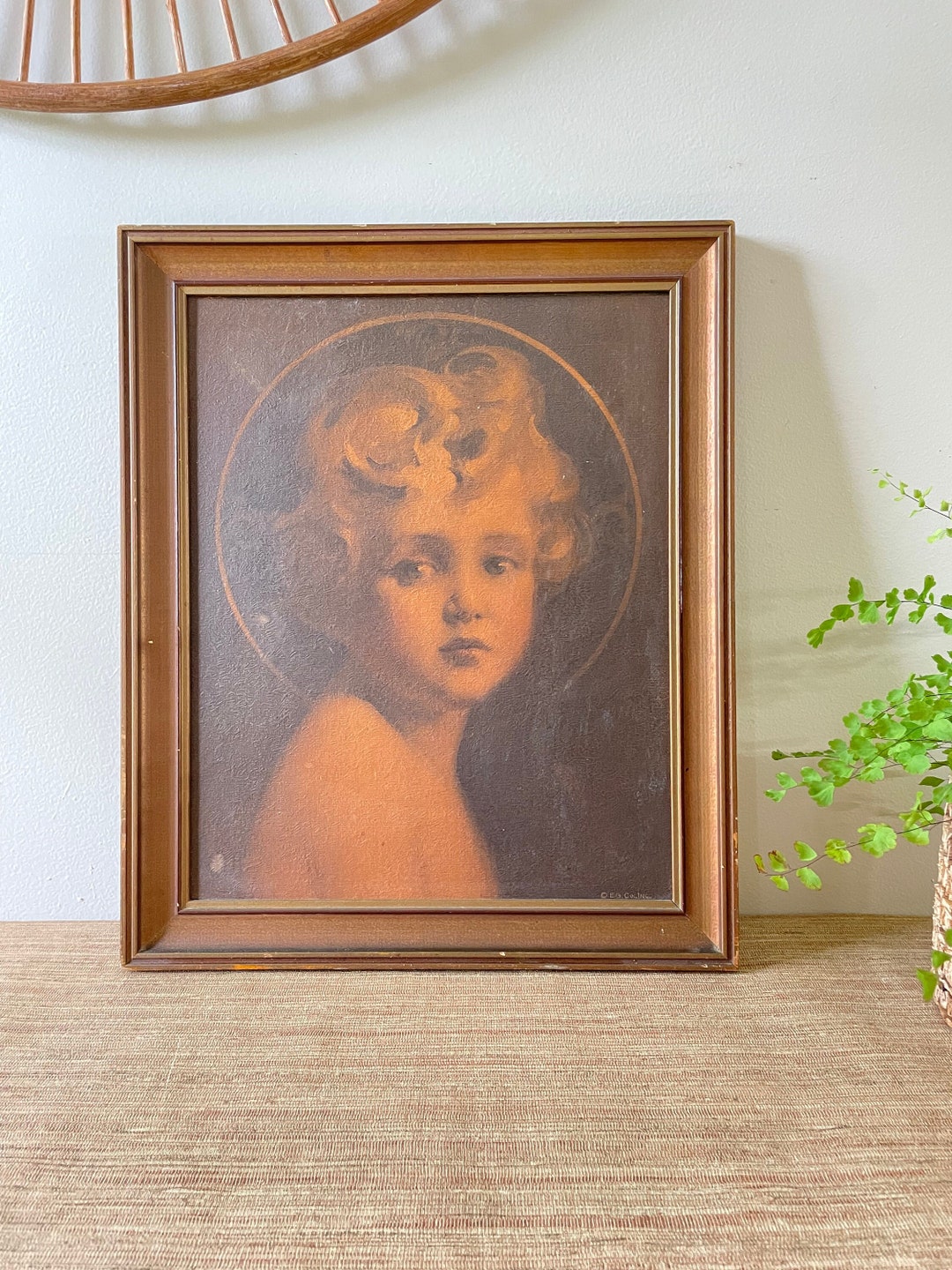 Vintage Light of the World Framed Art by Charles Bosseron Chambers ...