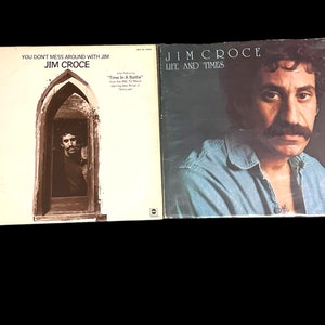 Pair of Vintage Jim Croce Vinyl Records - Etsy