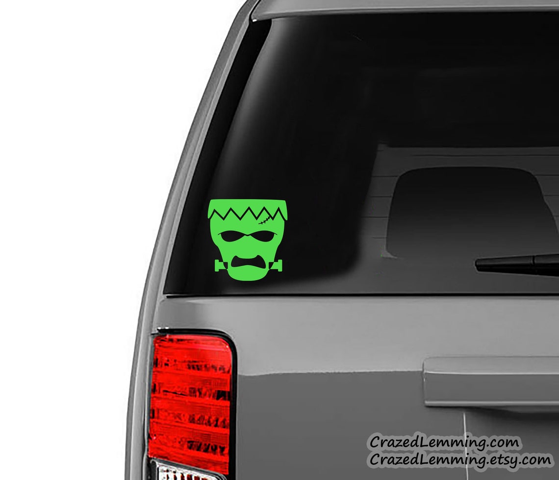 Frankenstein Monster Vinyl Sticker Decal - Etsy