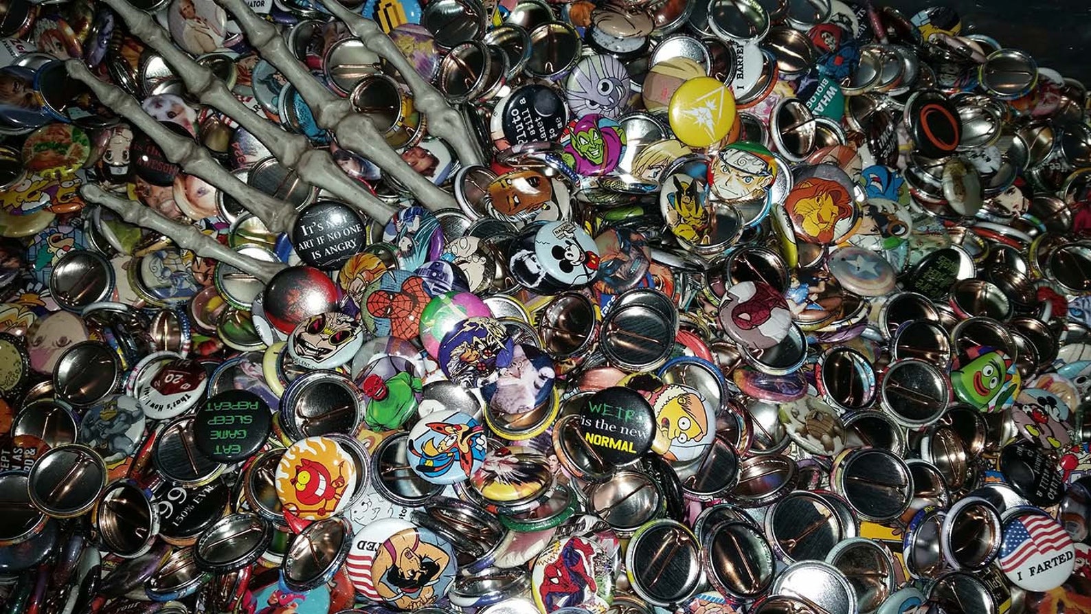 Pop Culture Button Grab Bags... 30 Pack or 100 Pack Random - Etsy