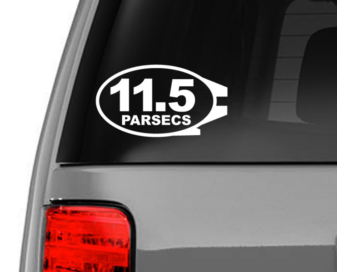 Marathon Parody Sticker Star Wars Kessel Run Window Decal - Etsy