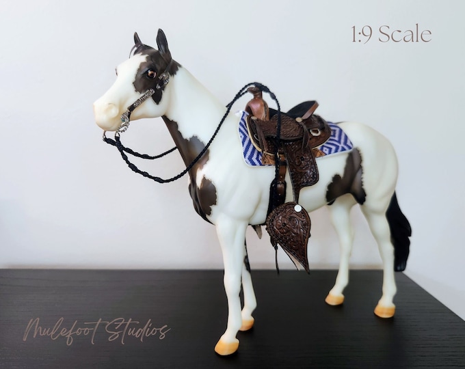 1:9 Scale Western Saddle for Breyer Model Horses - Etsy UK