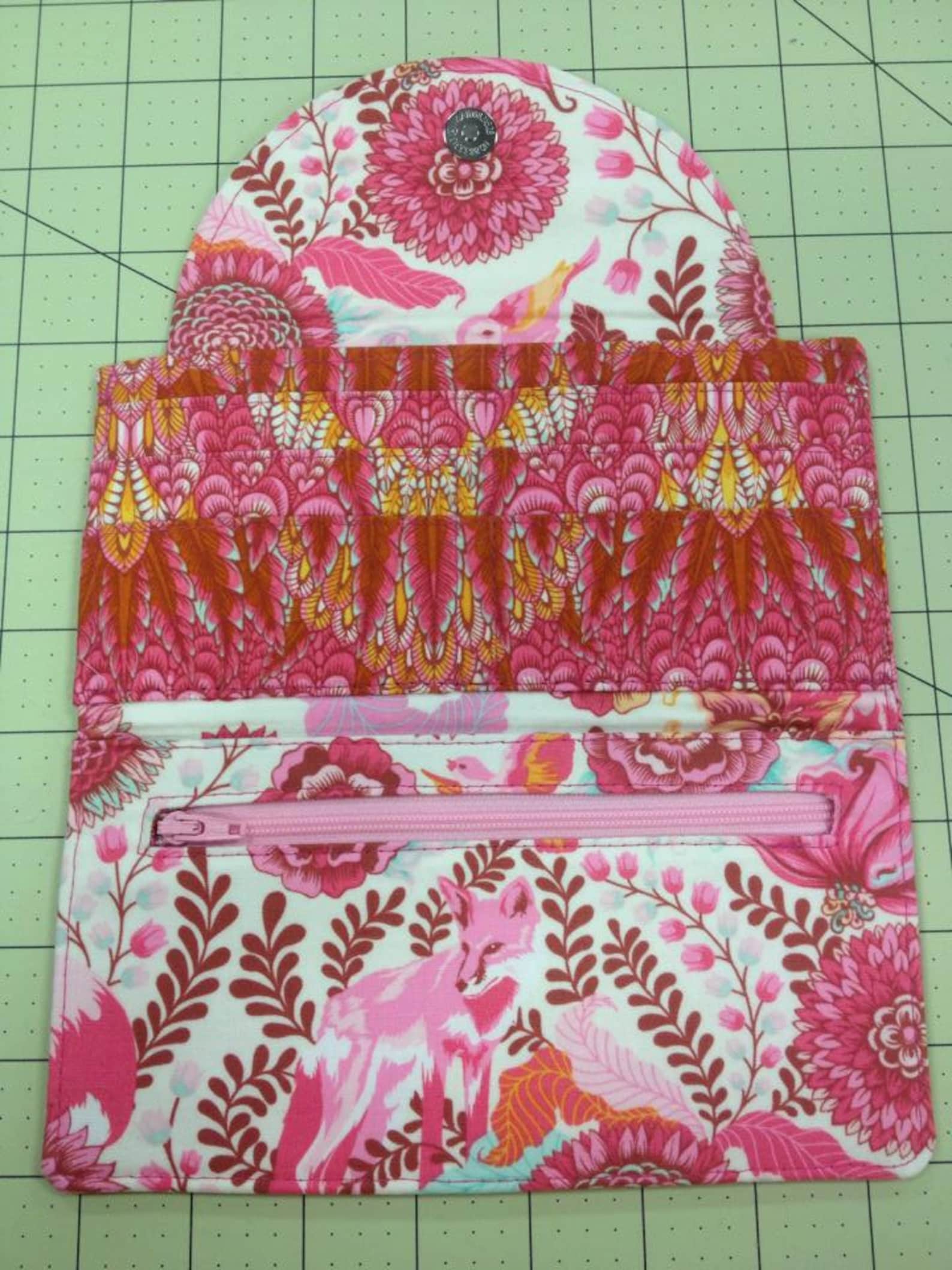 Number 1 Selling: Fiona Folding Wallet ~ PDF Pattern - Etsy