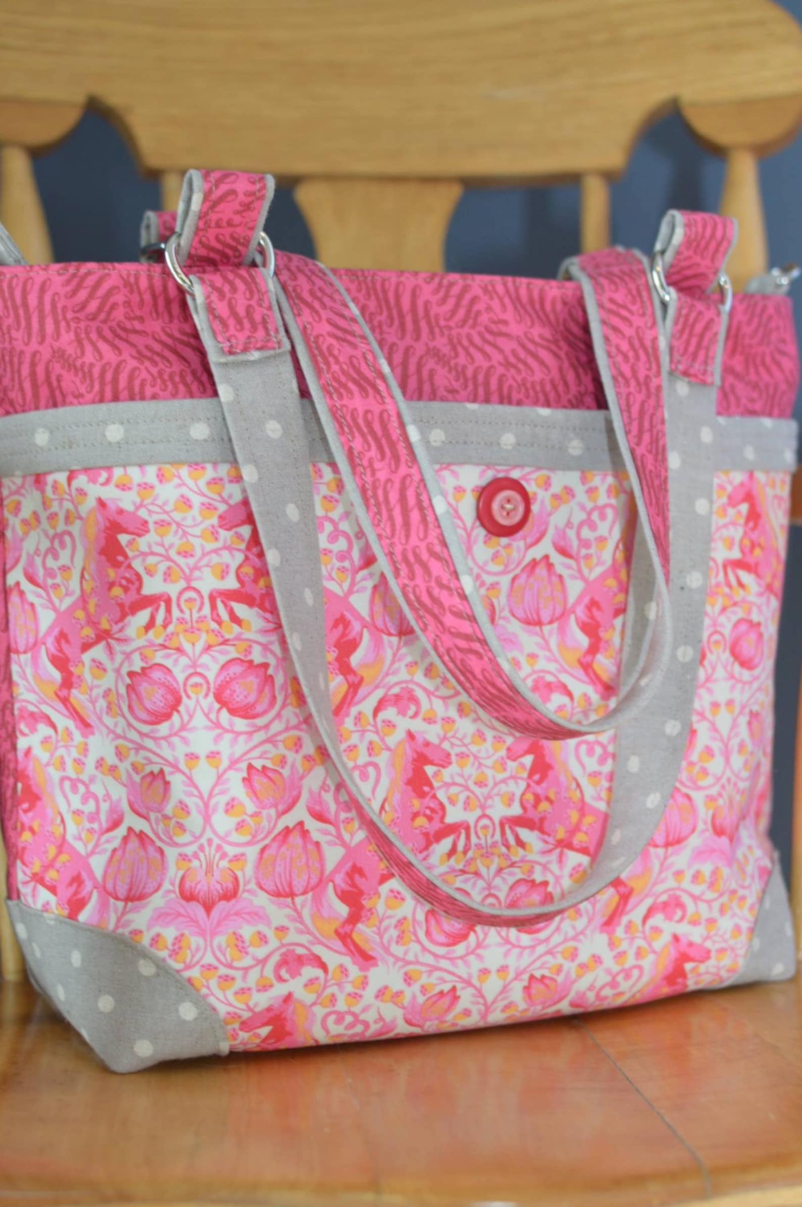 Valentina Versatile Tote PDF Pattern | Etsy