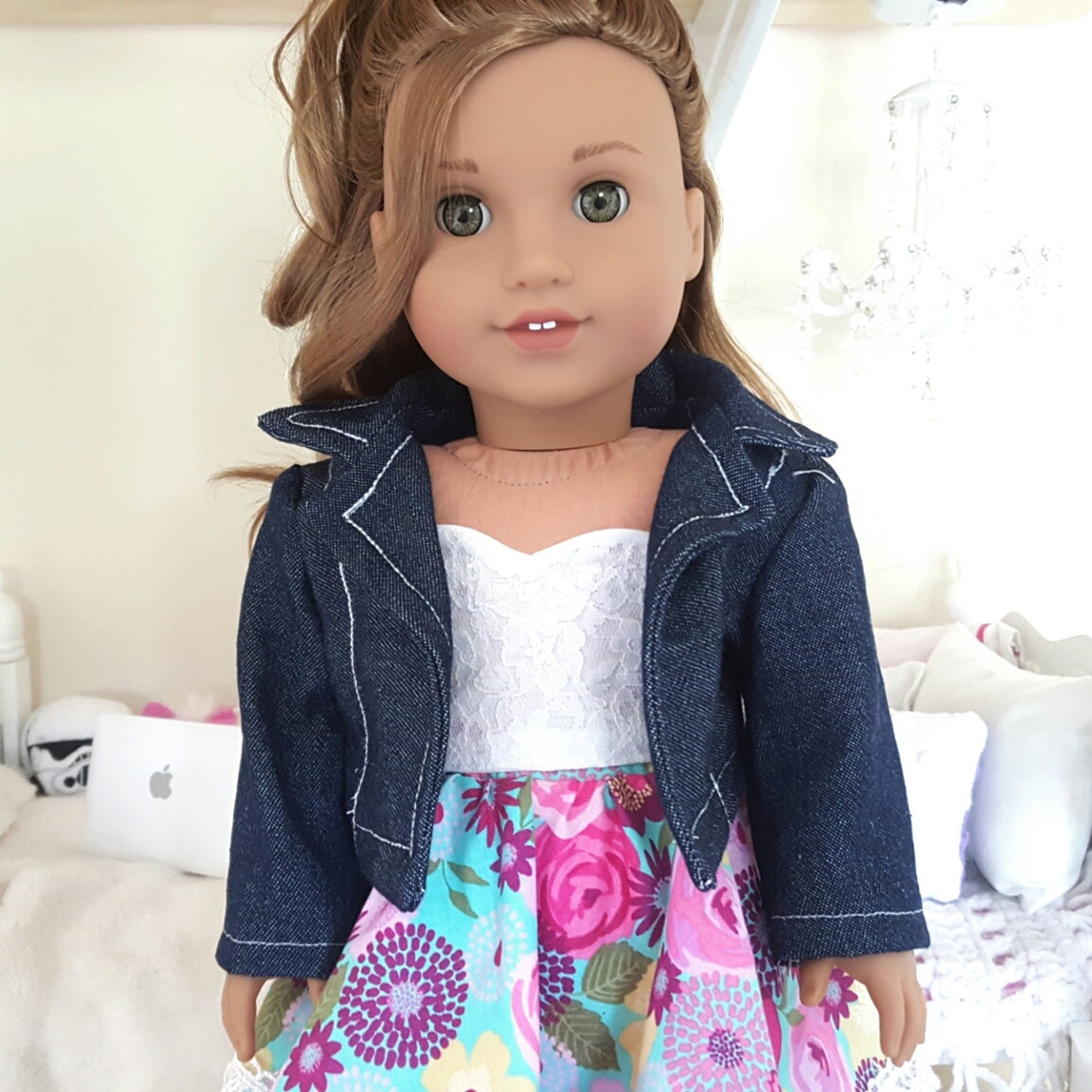 18 Inch Doll Denim Jacket - Etsy
