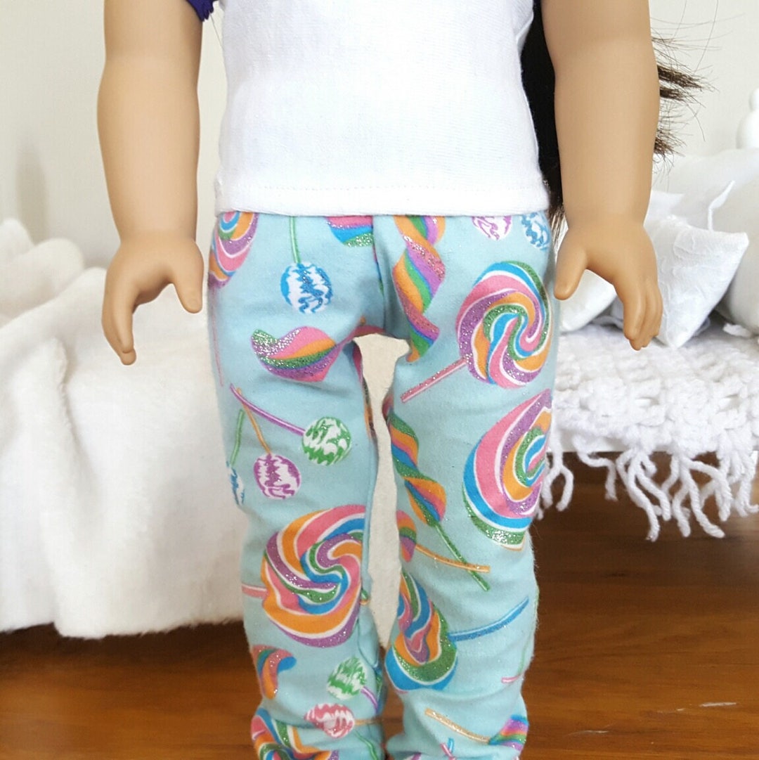 18 Inch Doll Pajama Pants Lollipop Print Pants - Etsy