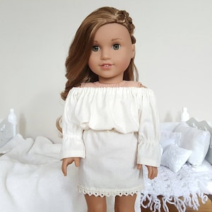18 Inch Doll Ivory Dress - Etsy