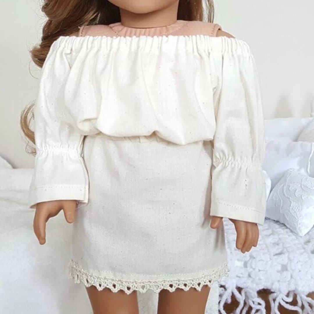 18 Inch Doll Ivory Dress - Etsy
