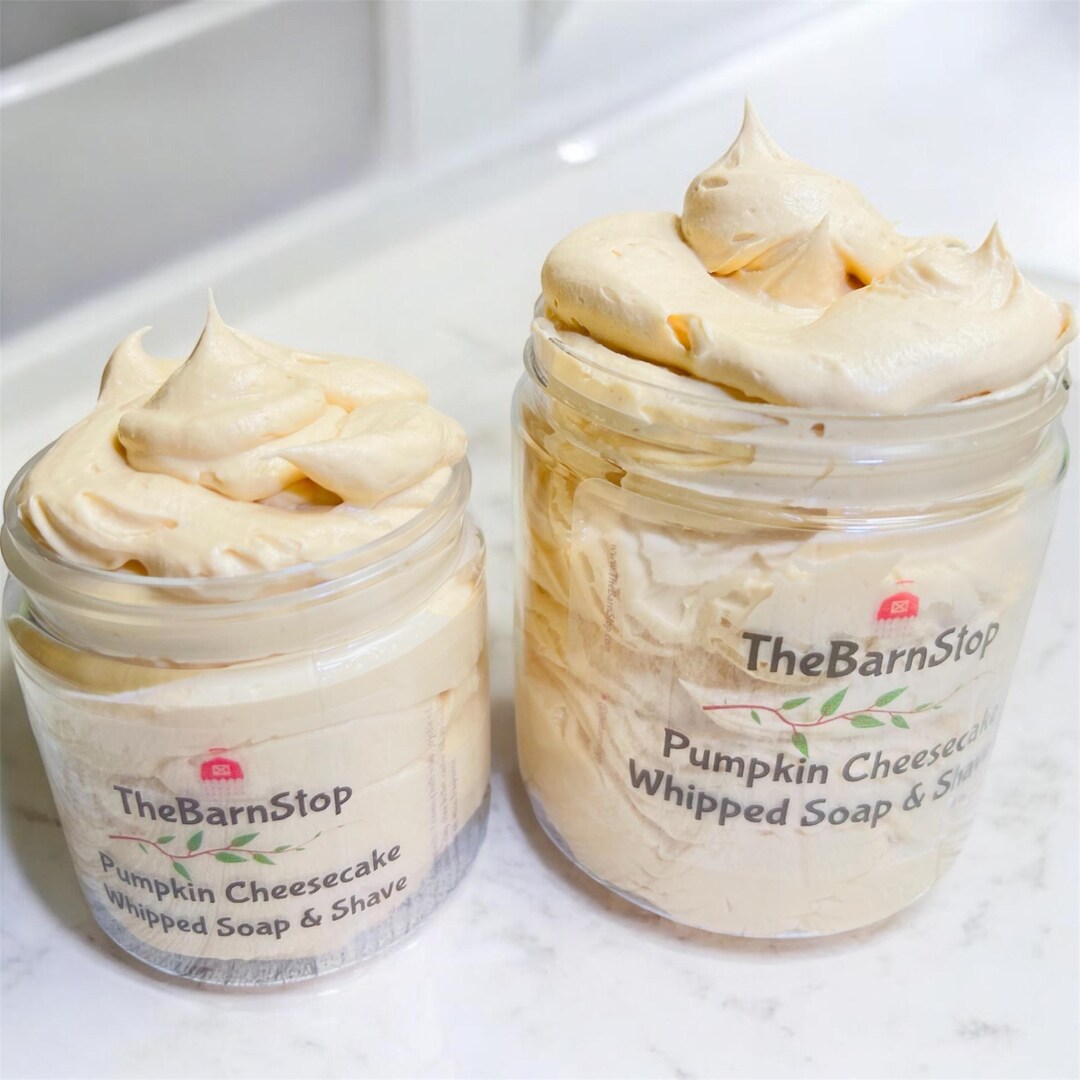 Whipped Soap Pumpkin Cheesecake Multiple Scents Spiked Eggnog Shaving ...