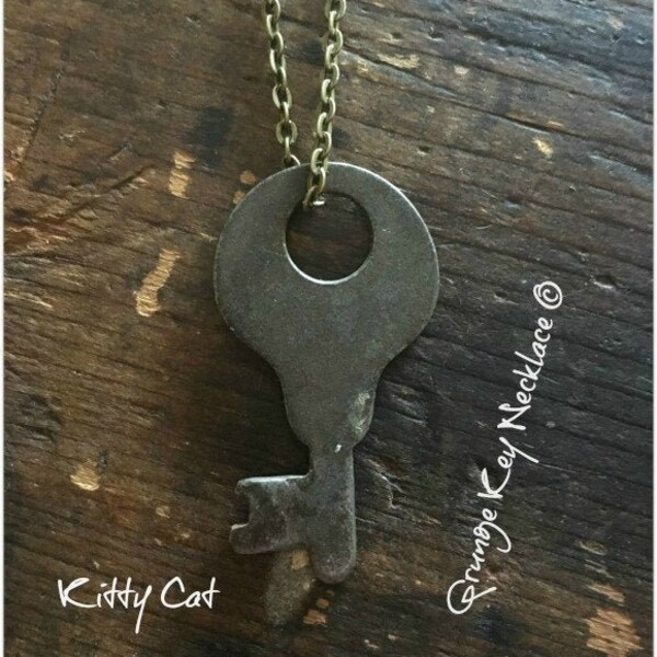 Old Key Necklace - Etsy