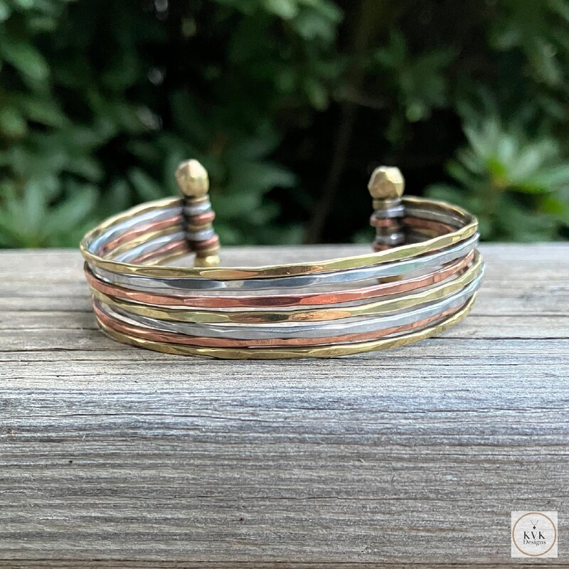 Metal Cuff Bracelet - Etsy