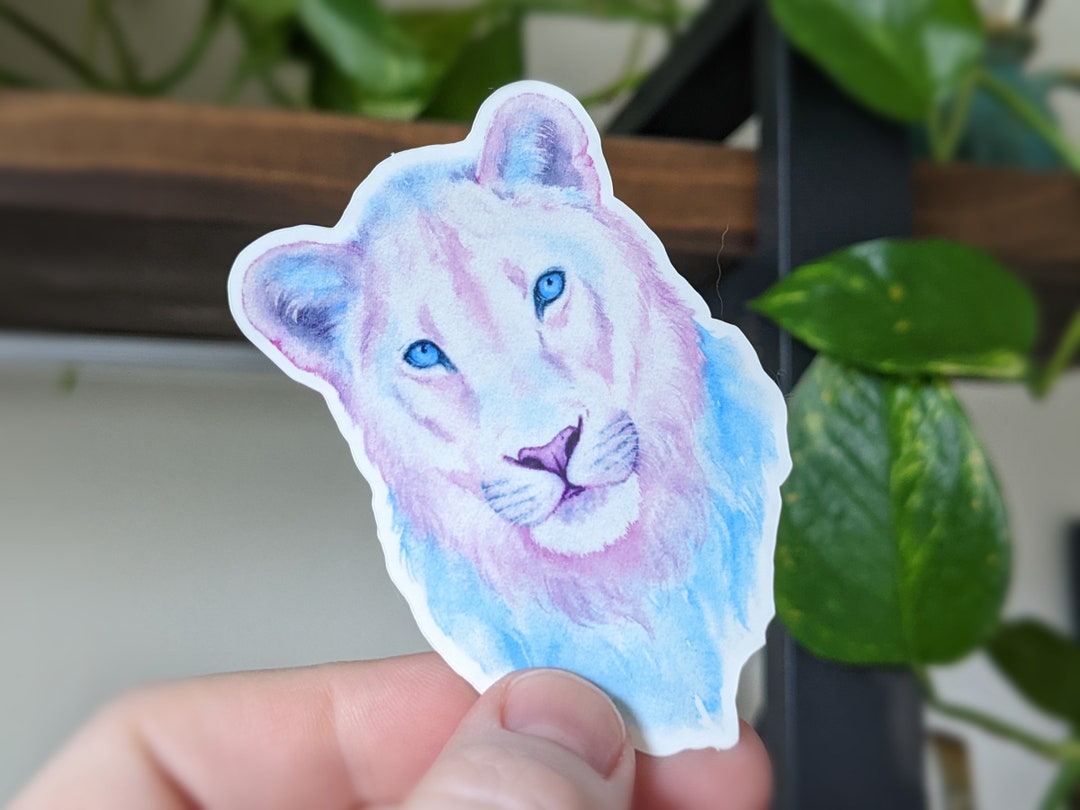 RETIRING: Trans Lion Sticker, Trans Pride, Happy Pride, Transgender ...
