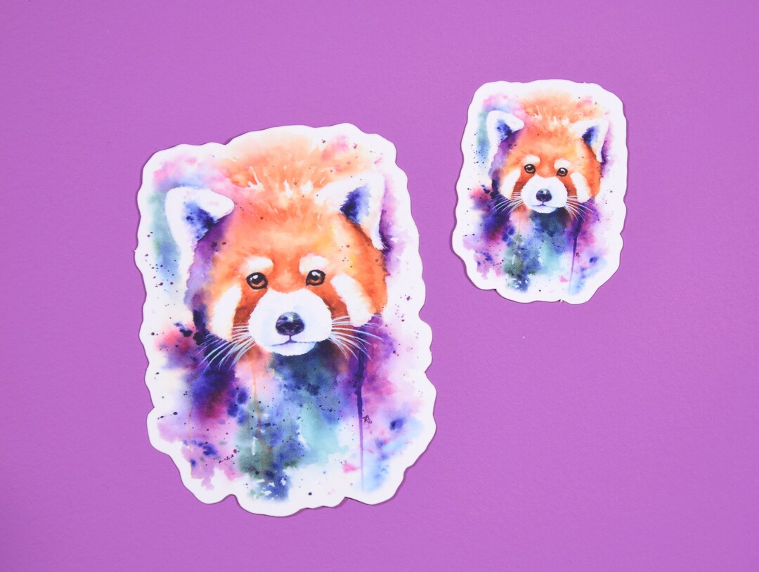 Red Panda Sticker Red Panda Sticker Red Panda Panda Panda - Etsy